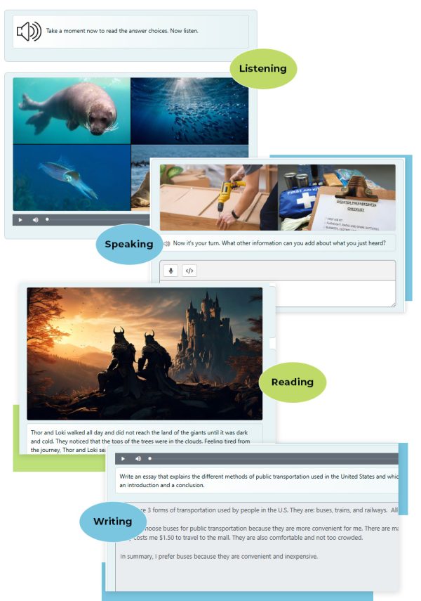 WIDA ACCESS Test Practice - Language Tree Online | Standards-Based ELD ...